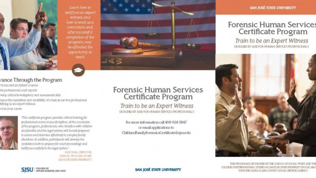 Forensic Human Services Certificate Program · NASWCANEWS.ORG
