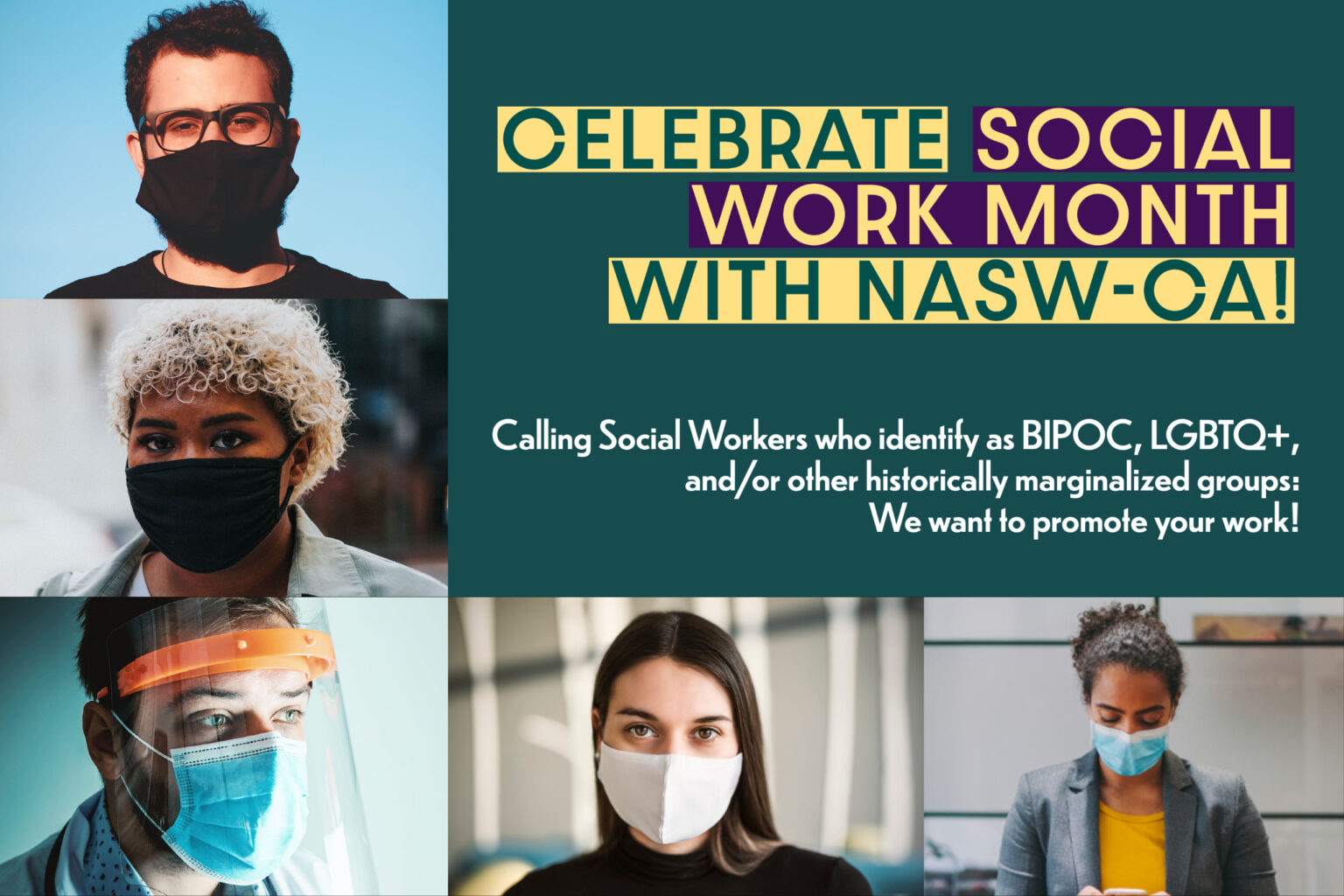 CELEBRATE SOCIAL WORK MONTH WITH NASW-CA! · NASWCANEWS.ORG
