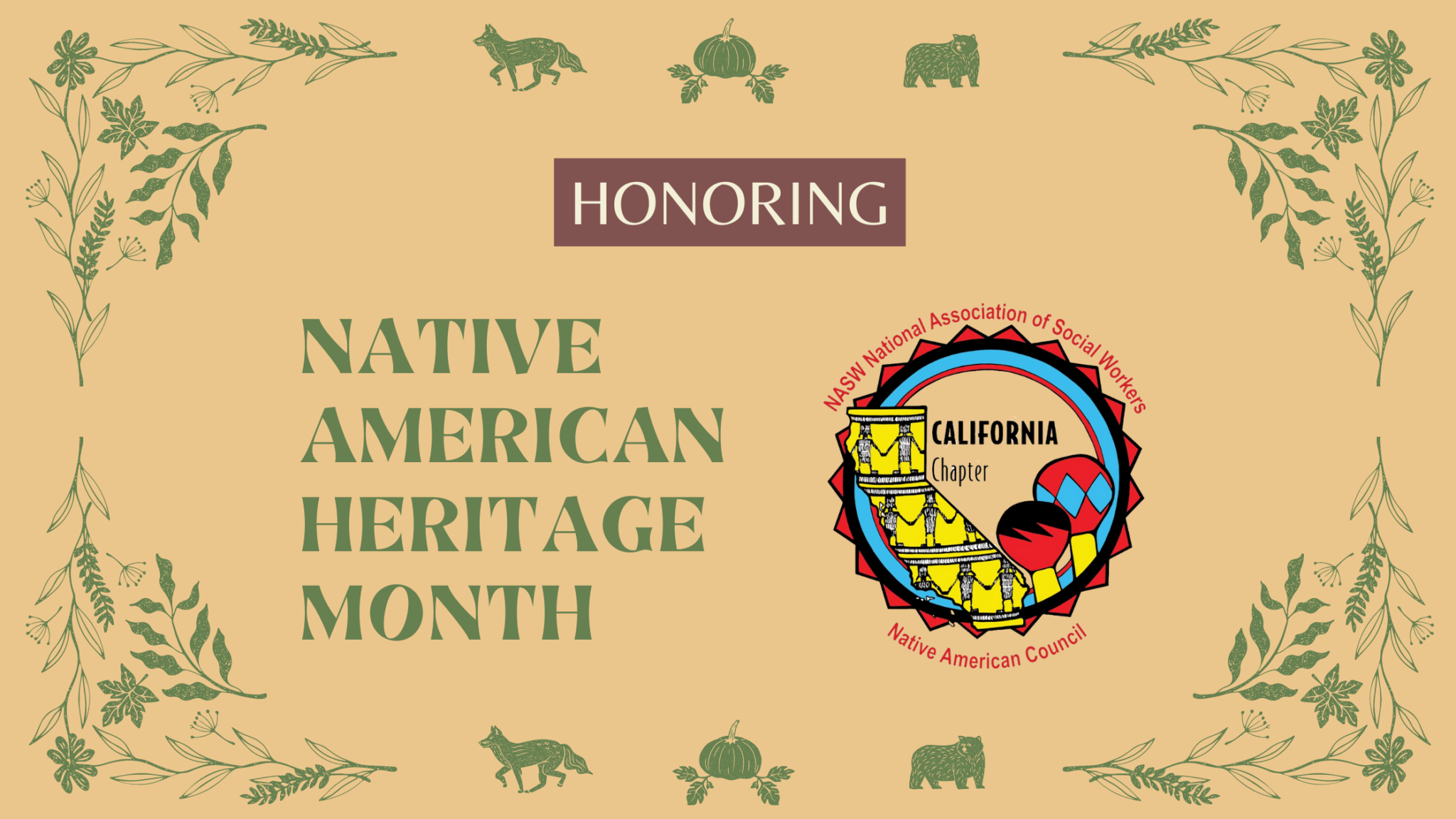 Honoring Native American Heritage Month · NASWCANEWS.ORG