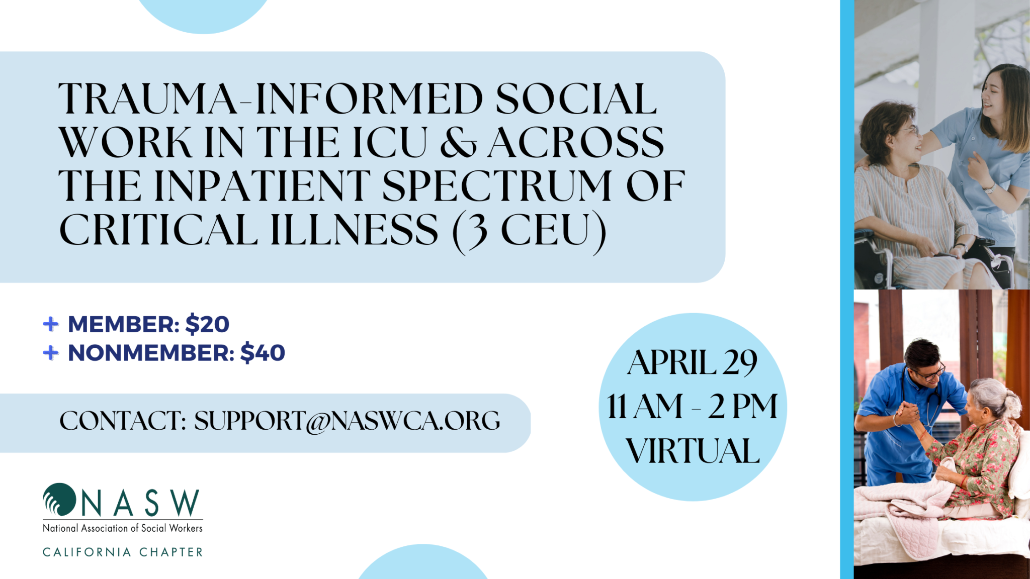 Trauma-Informed Social Work in the ICU & Across the Inpatient Spectrum ...