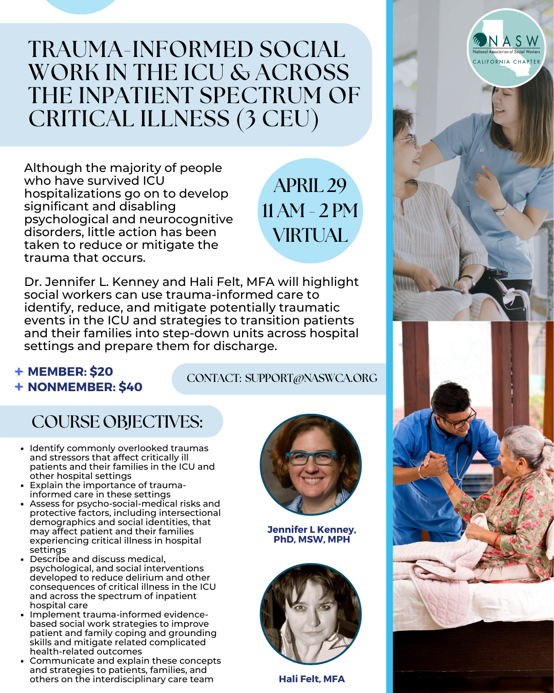 Trauma-Informed Social Work in the ICU & Across the Inpatient Spectrum ...