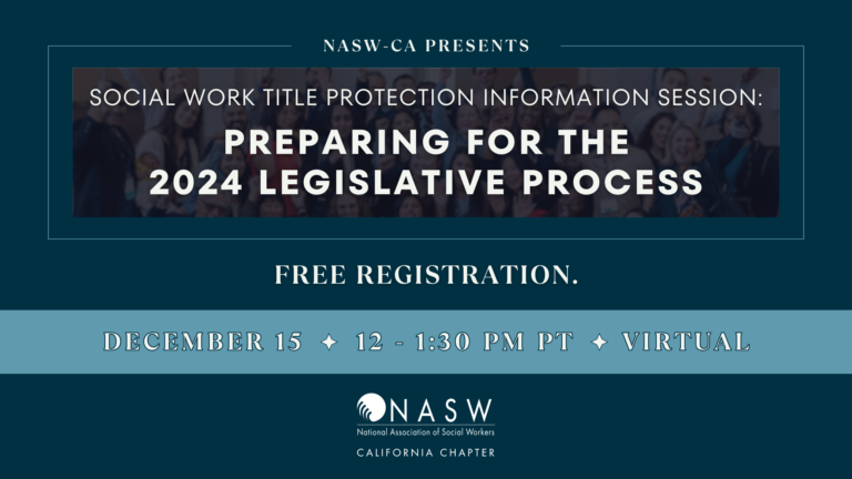 Social Work Title Protection Information Session: Preparing for the ...