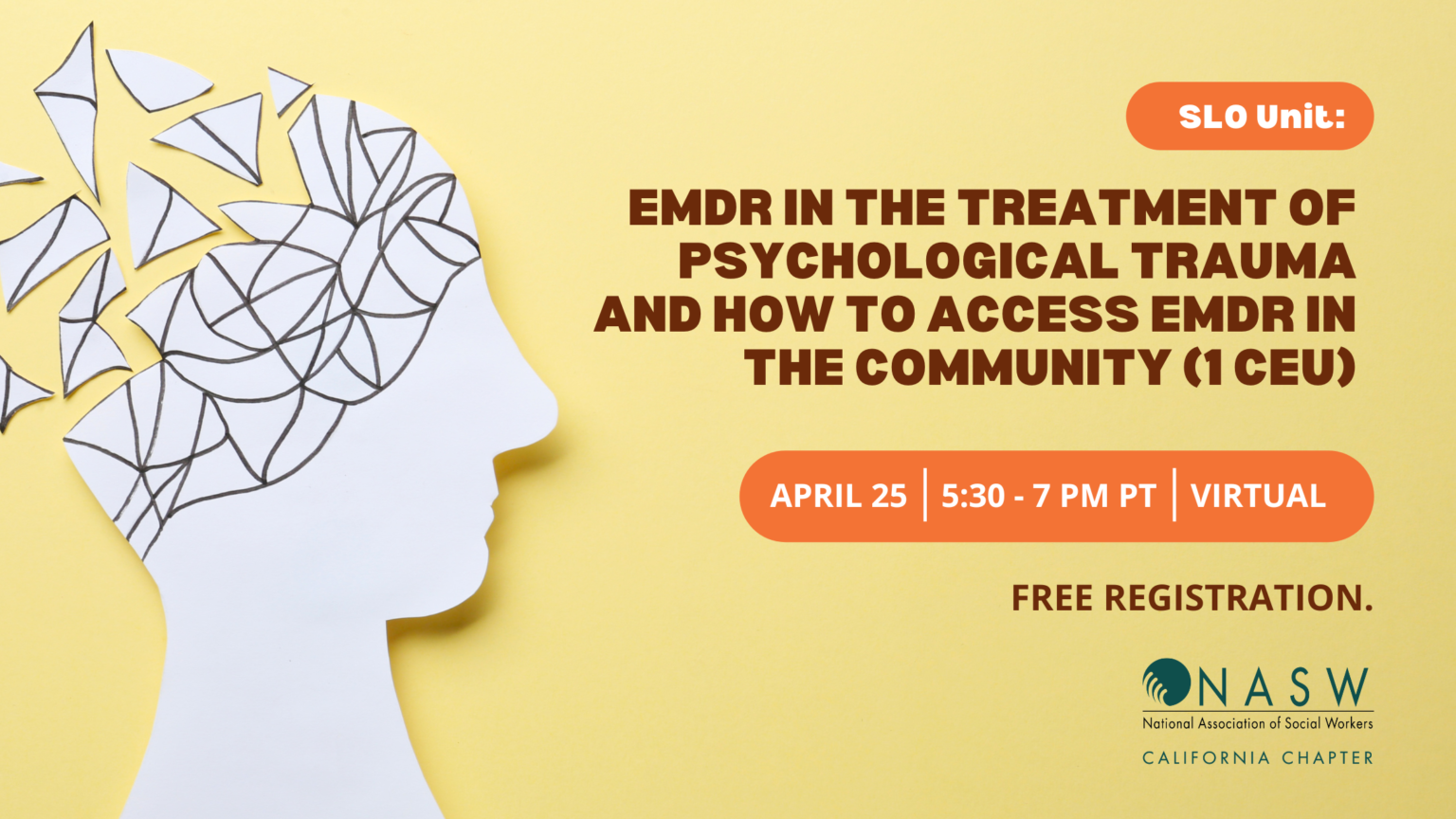 SLO Unit: EMDR in the Treatment of Psychological Trauma and How to ...