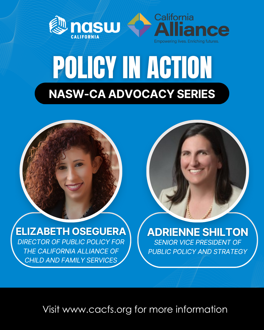 Policy in Action: NASW-CA Advocacy Series · NASWCANEWS.ORG